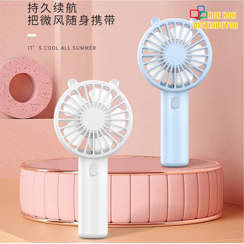 Rechargeable Small Fan K1 with Lanyard & Micro USB Cable Mobile Travel ...