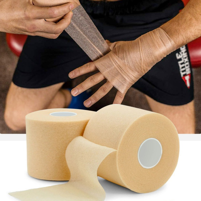 Sports Sponge Bandage Wrap Tape Bandage Elbow and Knee Liner Film Foam ...