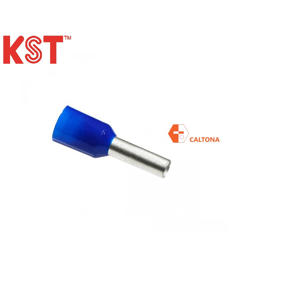 KST Nylon Insulated Cord End Terminal For Cable 2.5mm2 AWG14, 8mm ...