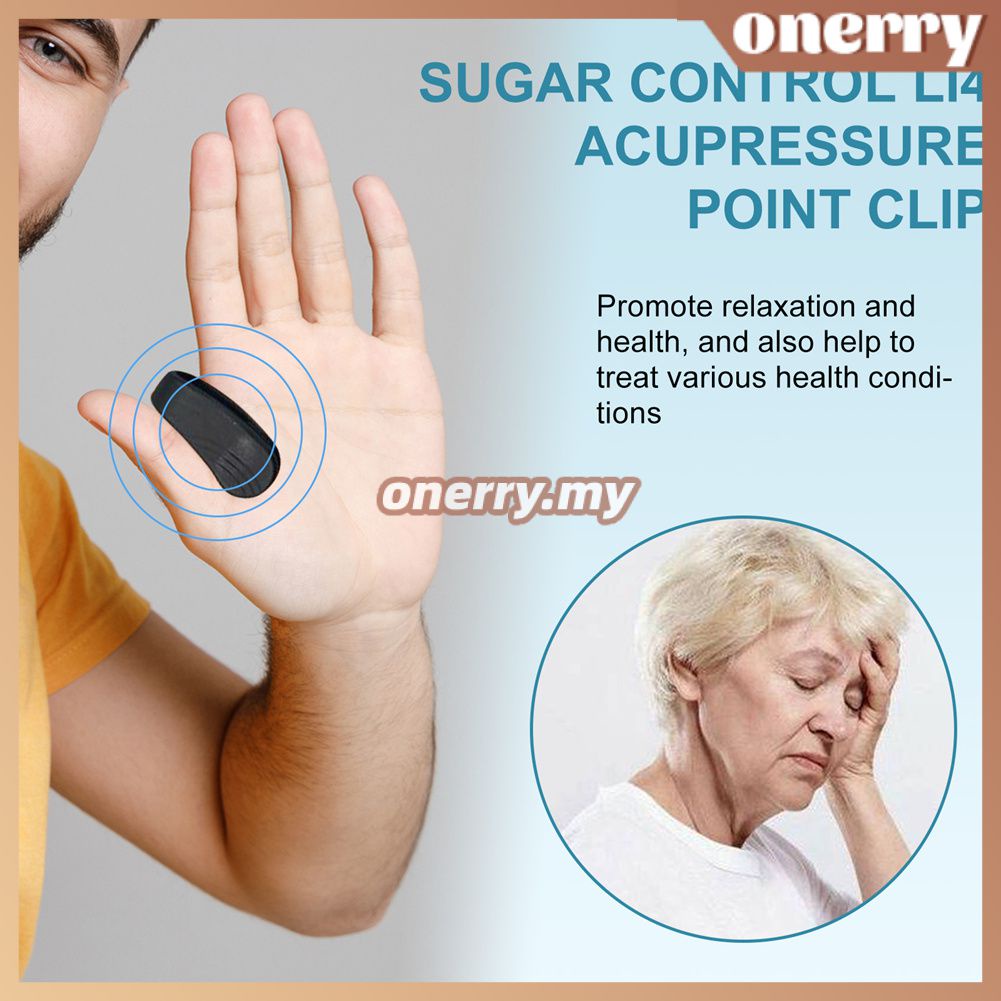 Eelhoe 1pc Sugar Control L14 Acupressure Point Clip Massage Relieve ...
