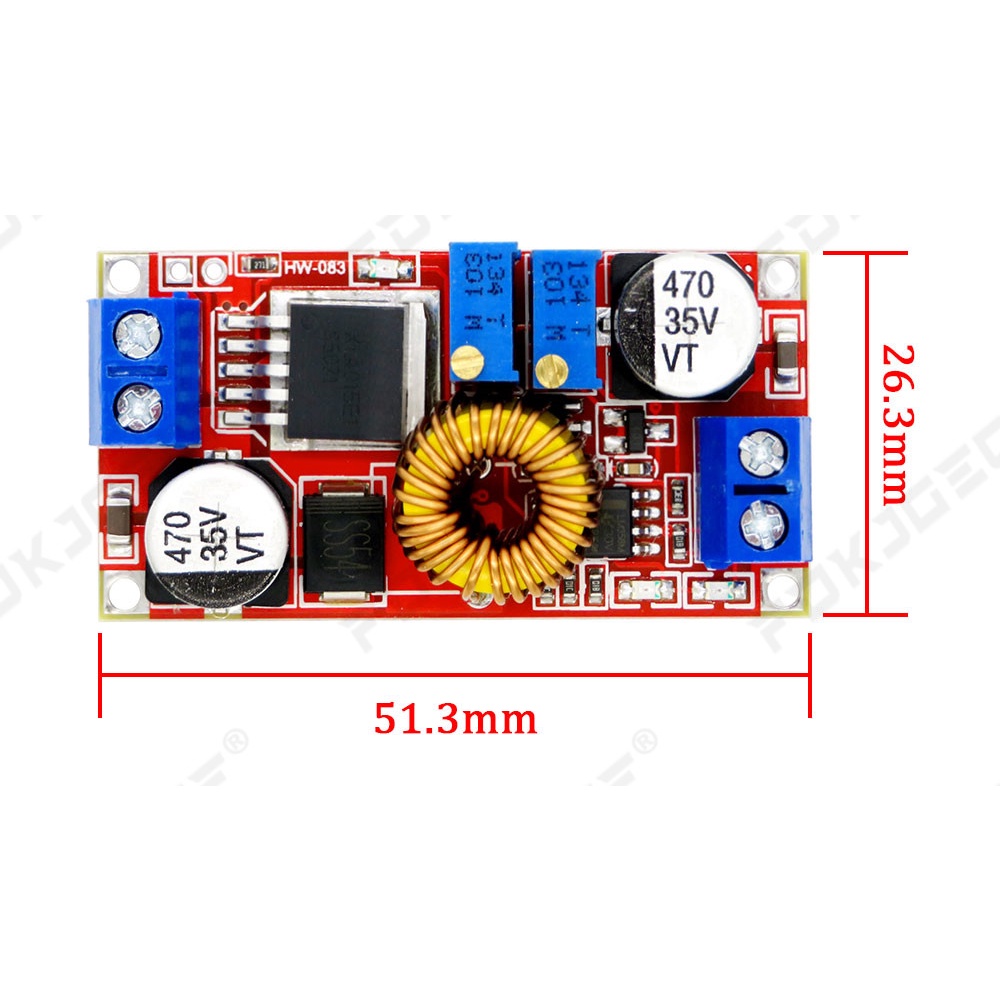 XL4015 5A DC to DC CC CV Lithium Battery Step down Charging Board Led ...