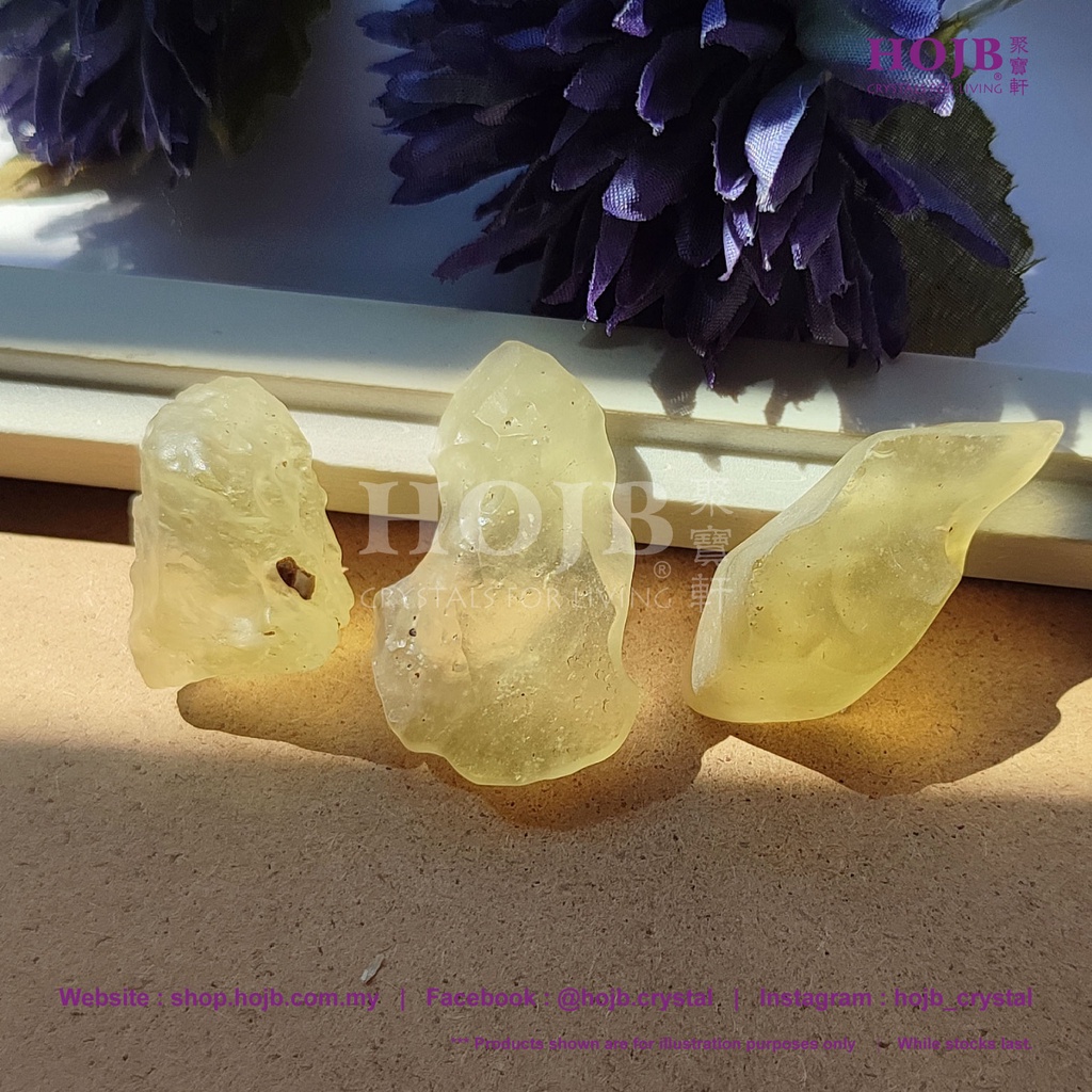 HOJB Authentic Libyan Desert Tektite Rough Stone Collection Ornament 13 ...