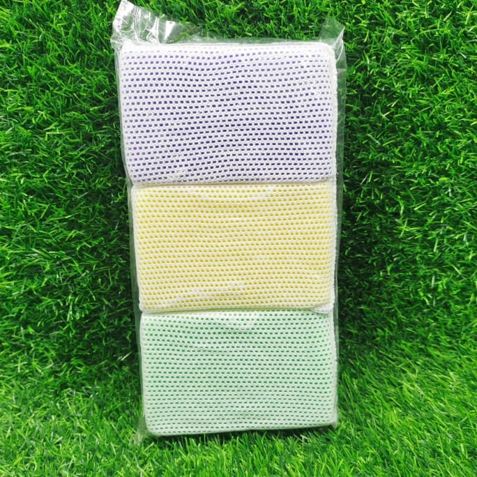 FIBRE APOLLO SCOURING SPONGE 3PCS (SPAN PEMCUCI) | Shopee Malaysia