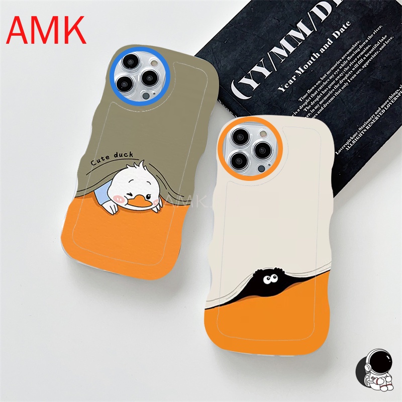 AMK Samsung S23 S22 S21 S20 ULTRA PLUS FE 5G Clear Cute Creative Duck ...
