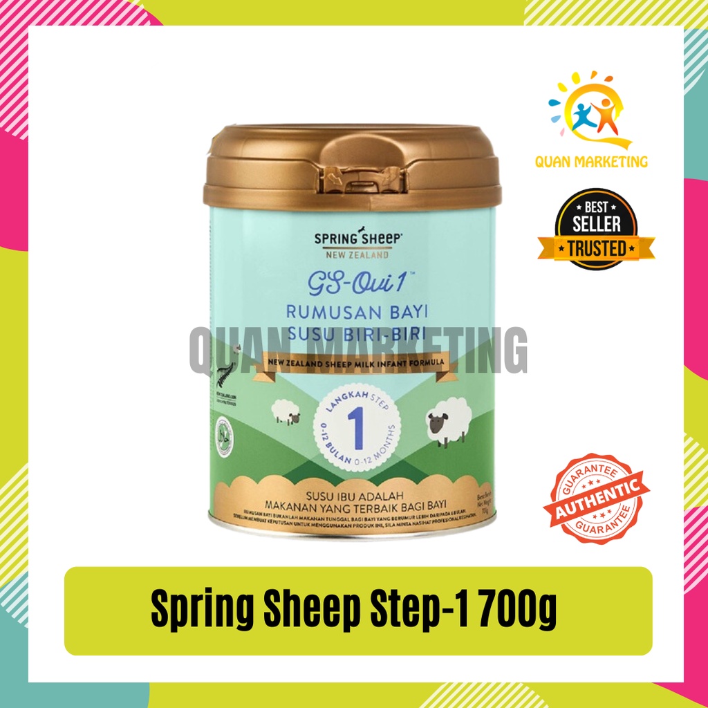 Spring Sheep Step-1 700g (Sheep Milk Infant Formula) (0-12 months ...