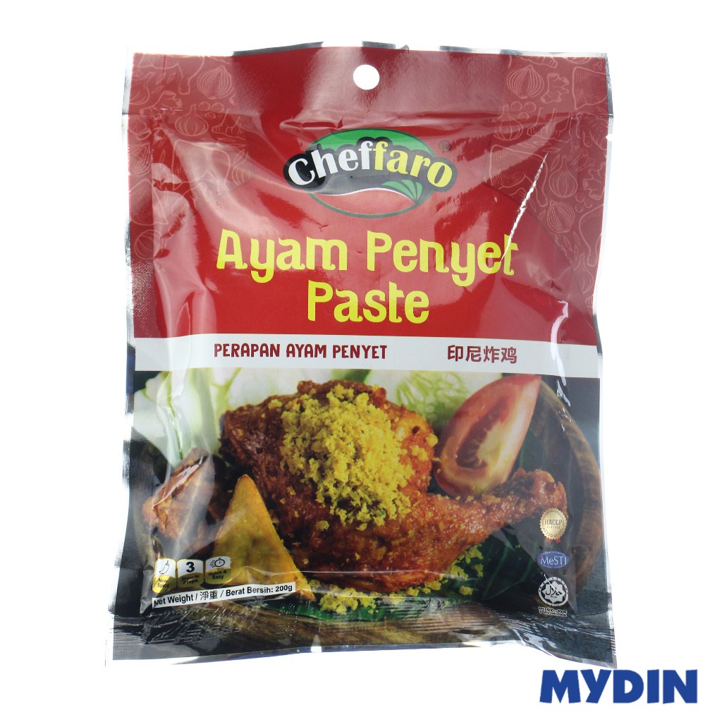 Cheffaro Ayam Penyet Paste (200g) | Shopee Malaysia