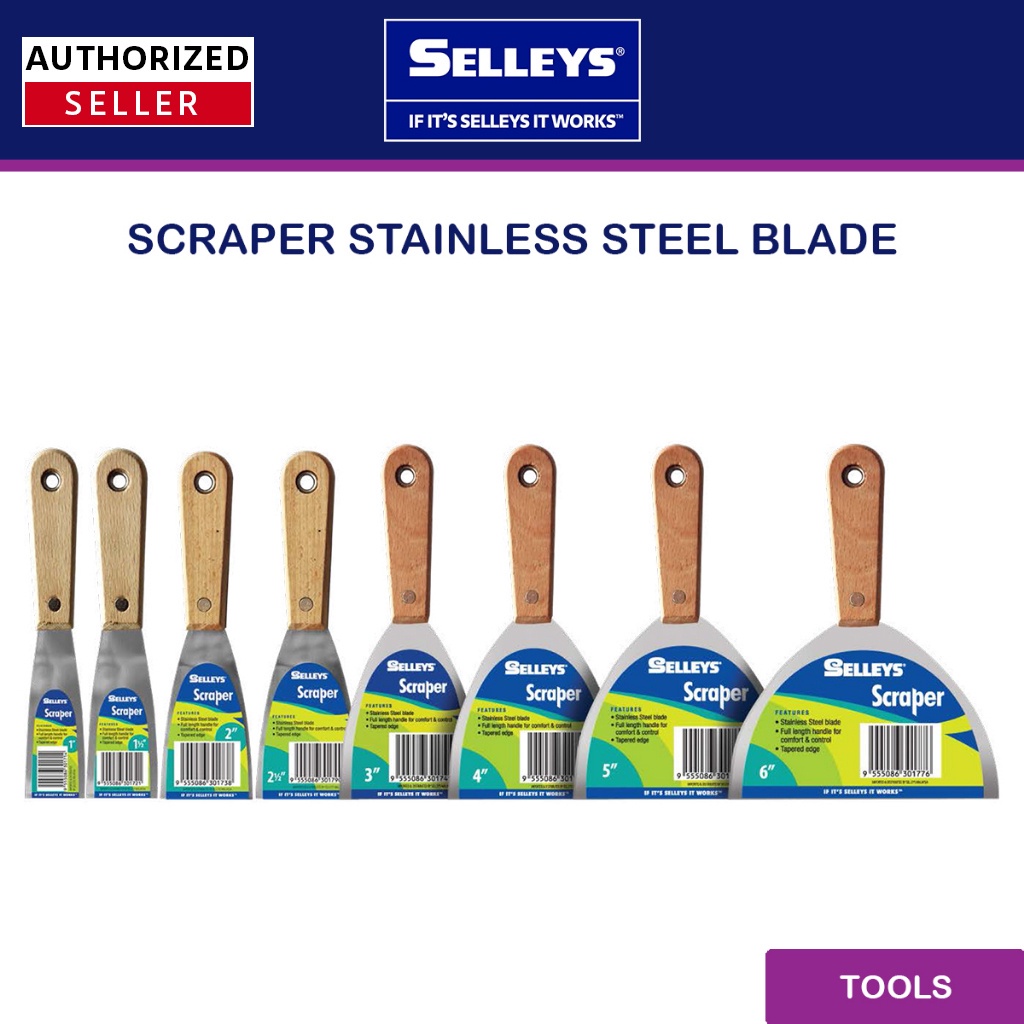 Selleys Steel Scraper Skrap Besi 犀利牌钢刮刀 | Shopee Malaysia