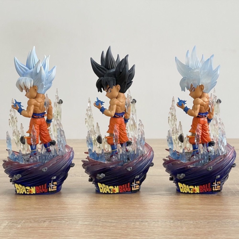 17cm Dragon Ball Super Son Goku Figure Ultra Instinct WCF Dbz Goku ...