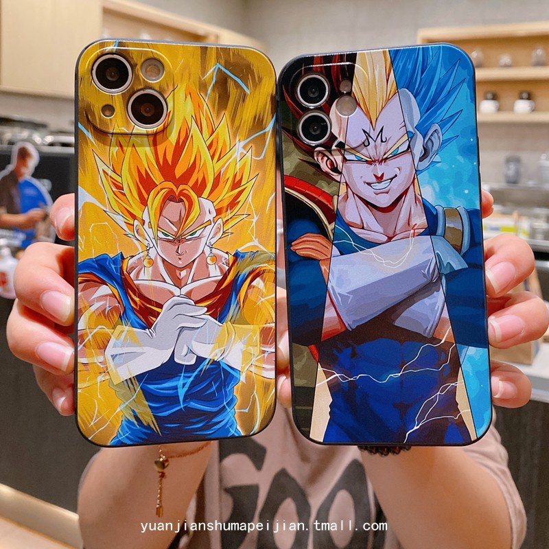 Anime Dragon-Ball Super Vegeta Goku Phone Case for iPhone 15 Pro Max 14 ...