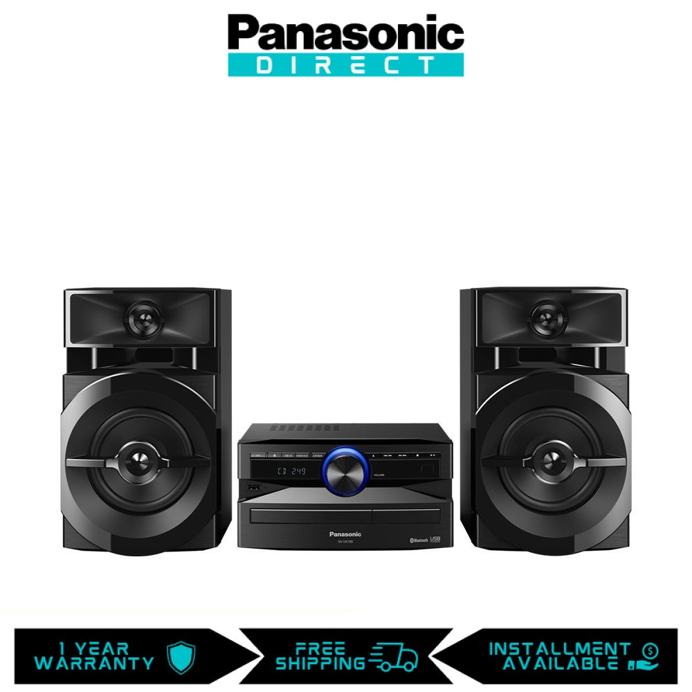 Panasonic SC-UX100 HIFI System 300W Bluetooth SC-UX100GSXK | Shopee ...