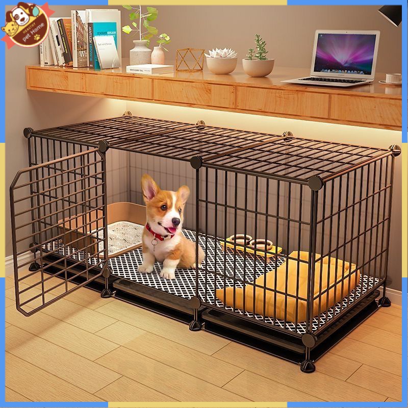 Dog Cage Small Dog Indoor Household Pet Dog Cat Rabbit Cage | Shopee ...