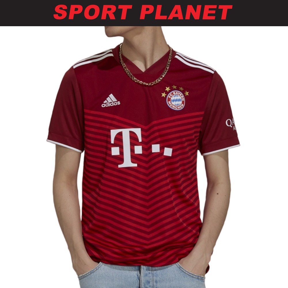 adidas Men FC Bayern 21/22 Home Jersey Shirt Baju Lelaki (GM5313) Sport ...