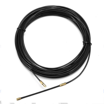 3mm Black Nylon Wall Wire Lead Wire Puller Cable Electrician Spring ...