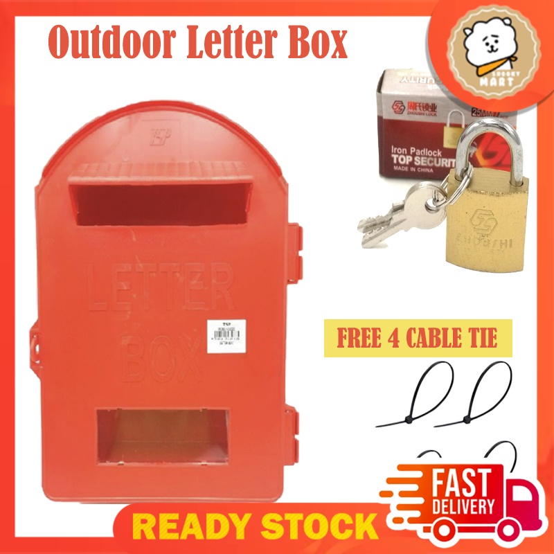 Post Letter Box , Plastic Mail Box , Peti Surat Plastik , Mailbox ...