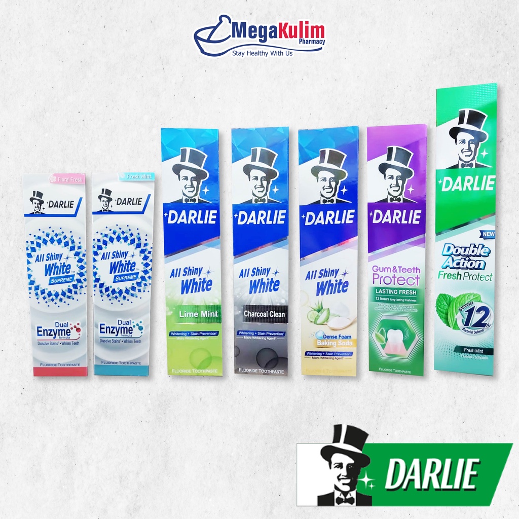 Darlie Toothpaste 1's (Floral Fresh / Fresh Mint / Lime Mint / Charcoal ...