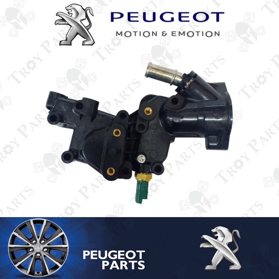 Original Citroen Peugeot Radiator Coolant Thermostat with Housing ...