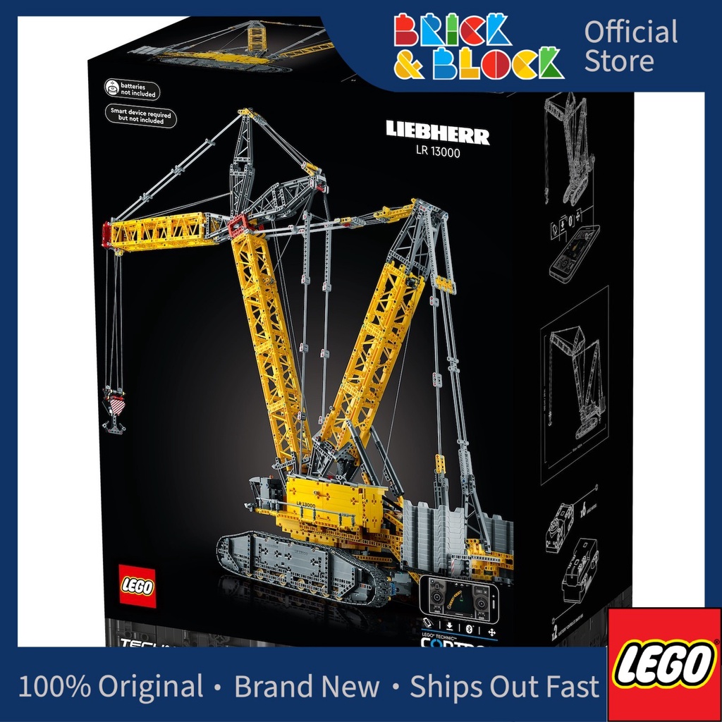 LEGO 42146 Liebherr Crawler Crane LR 13000 | LEGO Technic | Shopee Malaysia