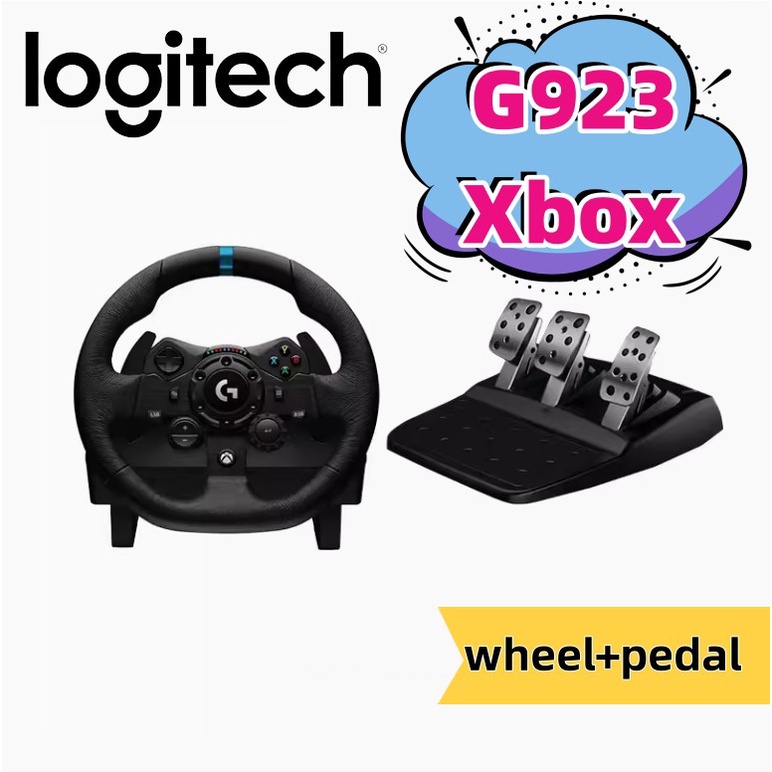 （second-hand）Logitech G923 TRUEFORCE Force Feedback Racing Wheel Dual ...
