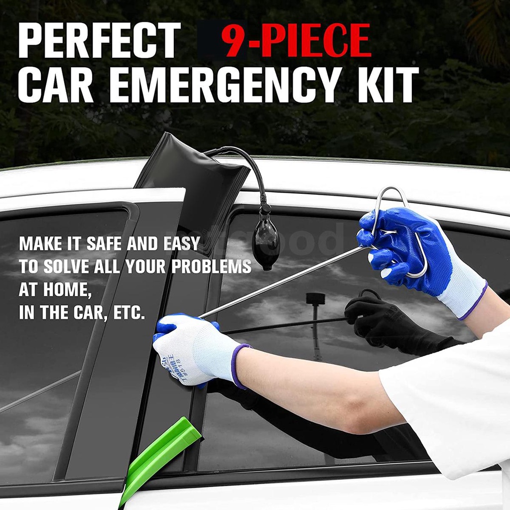 Universal Car Door Key Lost Lock Out Emergency Open Unlock Tool Air ...