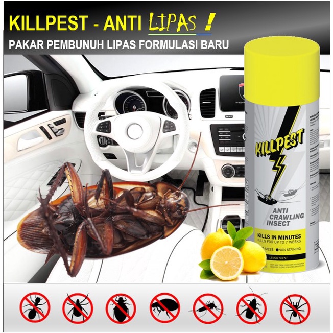 DR FRESH IKILLZZ KILLPEST Pesticide Cockroach Killer Spray Pembunuh ...
