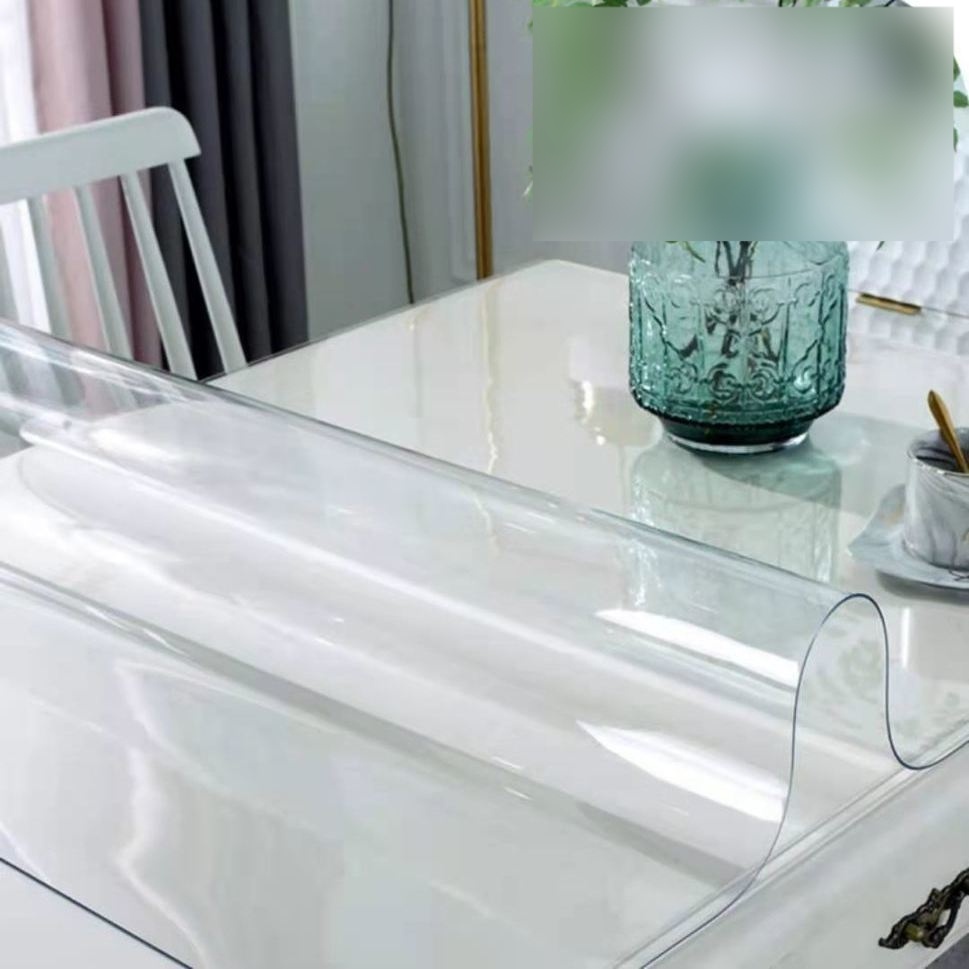 XL/XXL PVC Table Mat 1.0 Thick PVC Table Protector Transparent ...