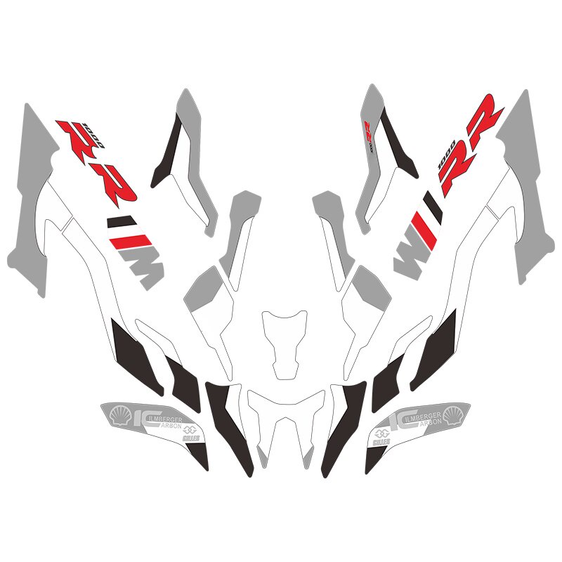 Motorcycle Sticker Waterproof Decal S1000RR 2021 Accessories for BMW ...