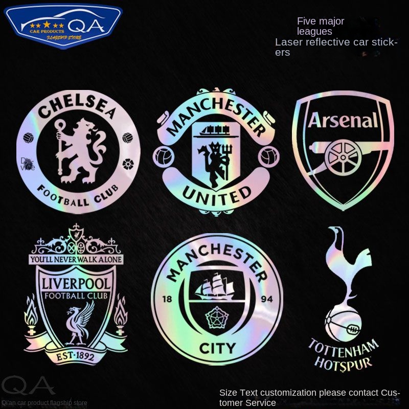 Premier League Manchester United Arsenal Chelsea Manchester City Laser ...