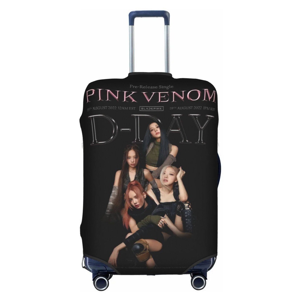 【In Stock】 Blackpink Pink Venom Travel Suitcase Protector Elastic ...