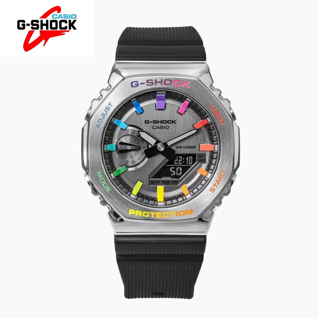 Casio Men's Sports Waterproof Watch G-SHOCK GM-2100 GA Octagonal Farm ...