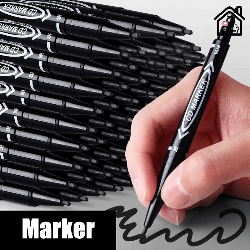 Multi-functional Wood Glass Writing Oil Mark Pen/Waterproof Permanent ...