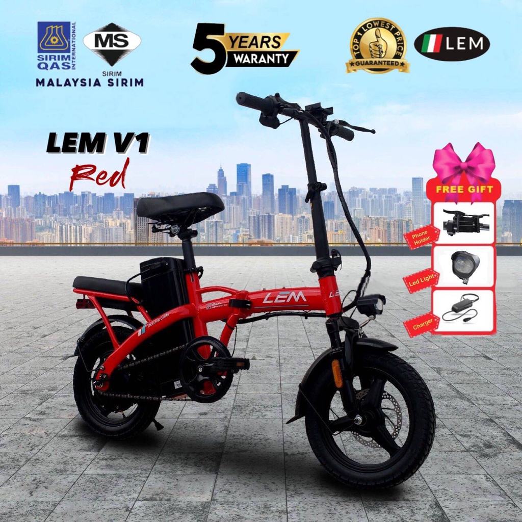 ★LEM★new model lem-m/v1 electric bike/ electric scooter | Shopee Malaysia
