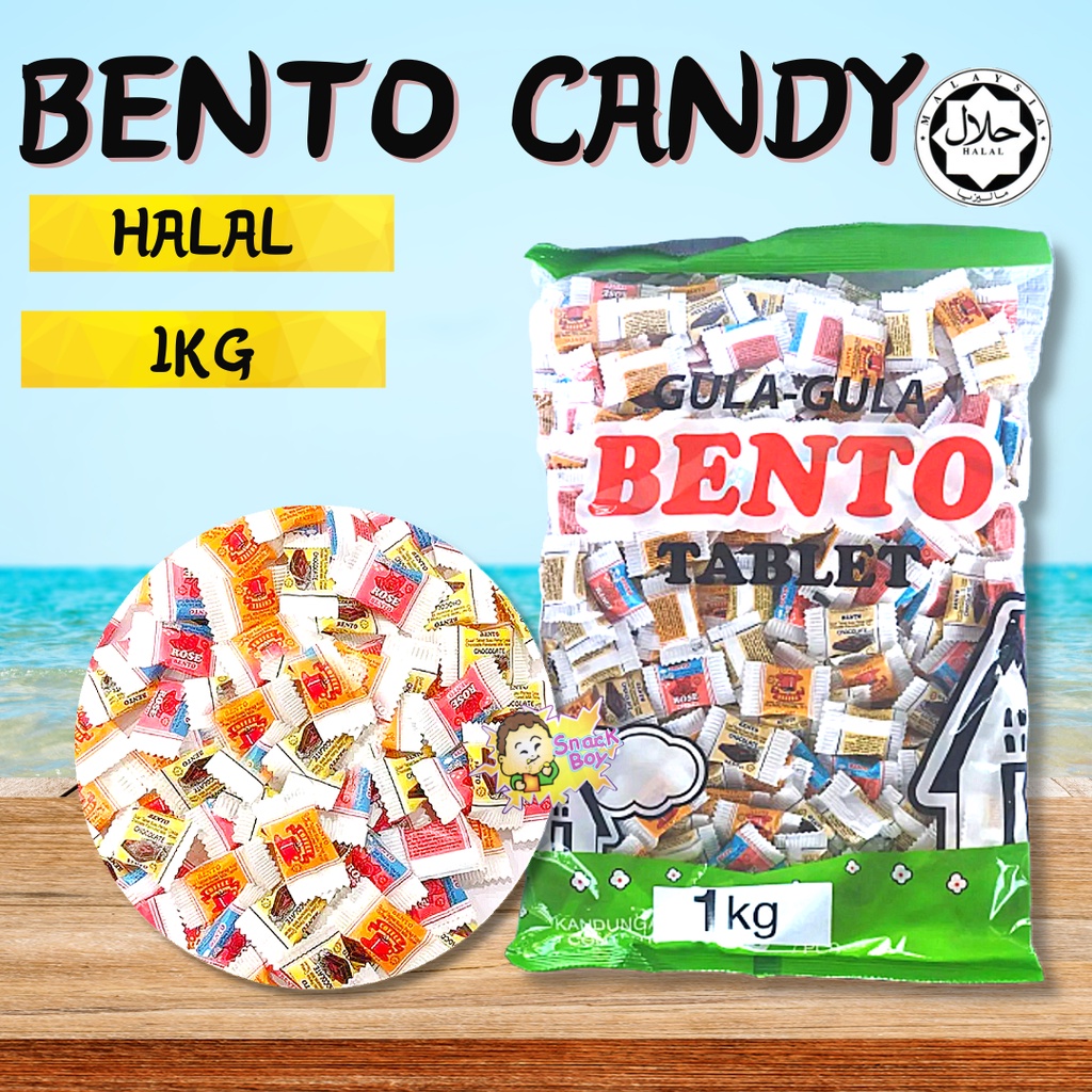 (ready stock) Gula bento candy 1kg (+-540pcs) | Shopee Malaysia
