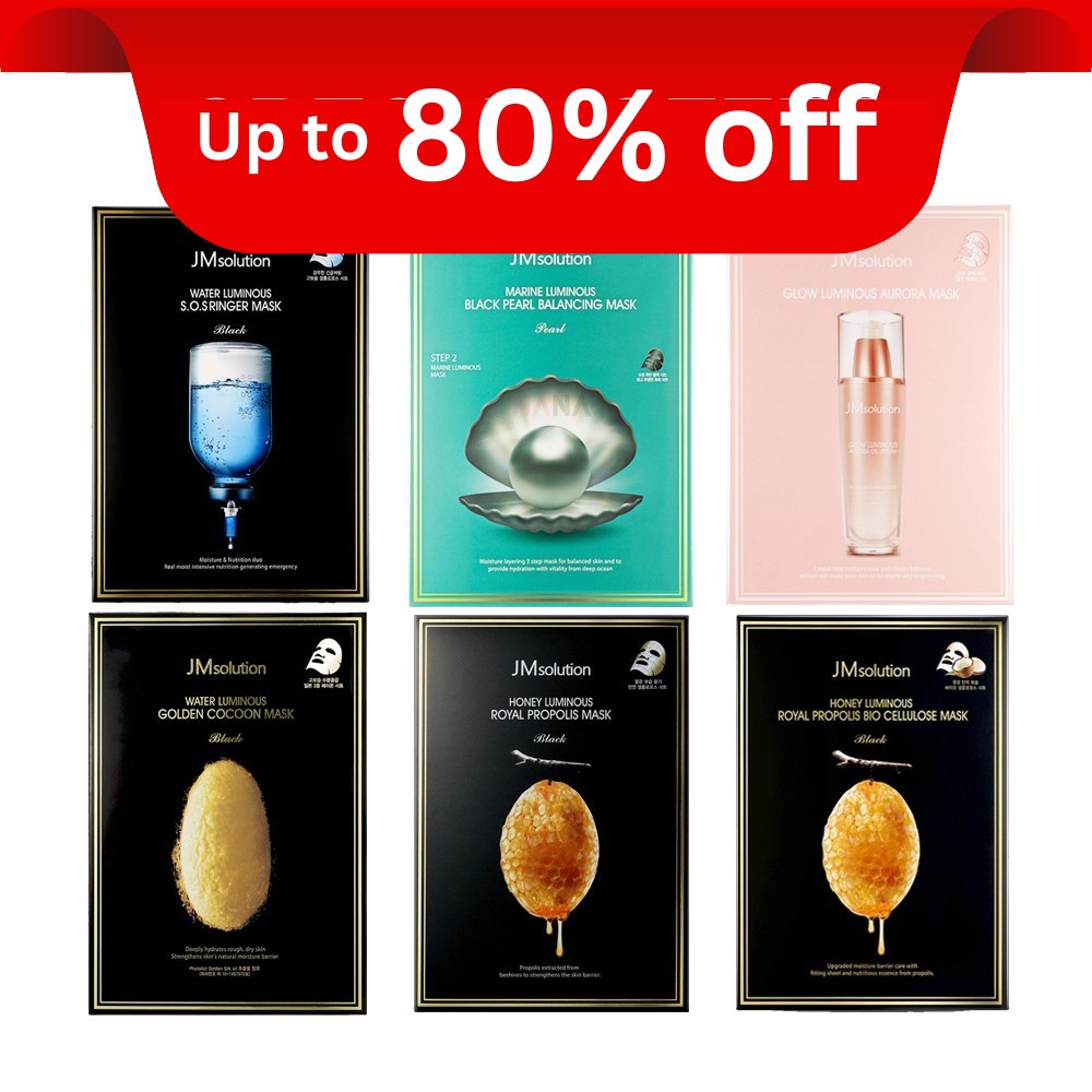 Jmsolution Luminous Sheet Mask (10 Sheets) 7 Type Available [Wako ...