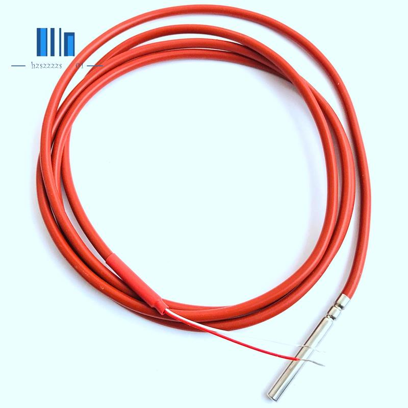 2 Wire PT1000 Temperature Sensor Thermistor Silicone Gel Coated 1 ...