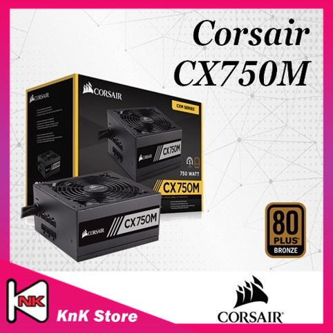Corsair CX750M 750W 80+ Bronze Power Supply | Shopee Malaysia