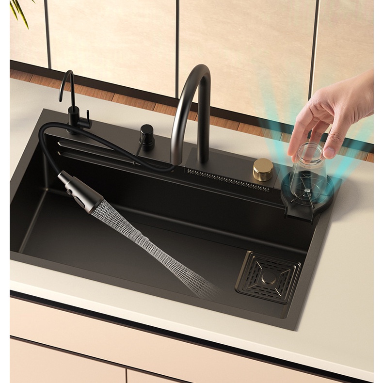 [BUY 1 FREE 10 GIFTS] Waterfall 6845 Premium Nano Sink Package Deals ...