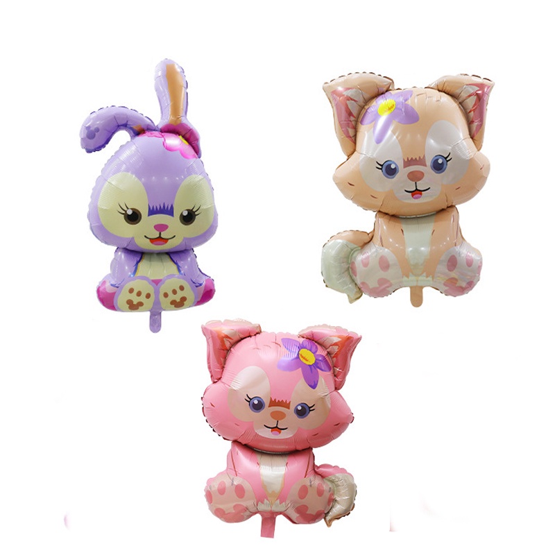 The New Lingna Belle Cartoon Balloon Female Treasure Princess Birthday ...