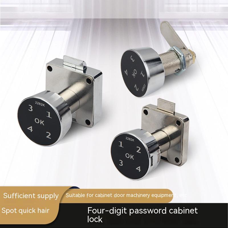 4-digit electronic code lock/Gym lock/Metal cabinet lock/triple lock ...