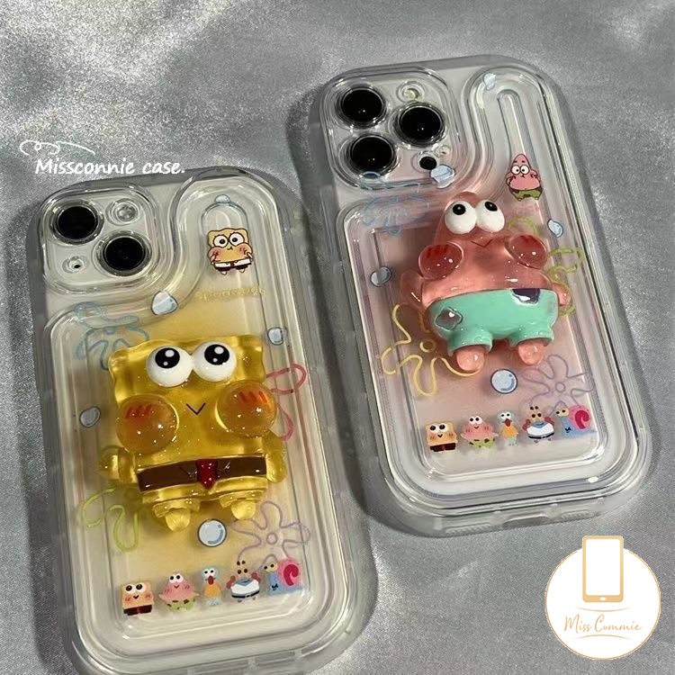 Cartoon SpongeBob SquarePants Phone Case Compatible for IPhone 11 14 12 ...