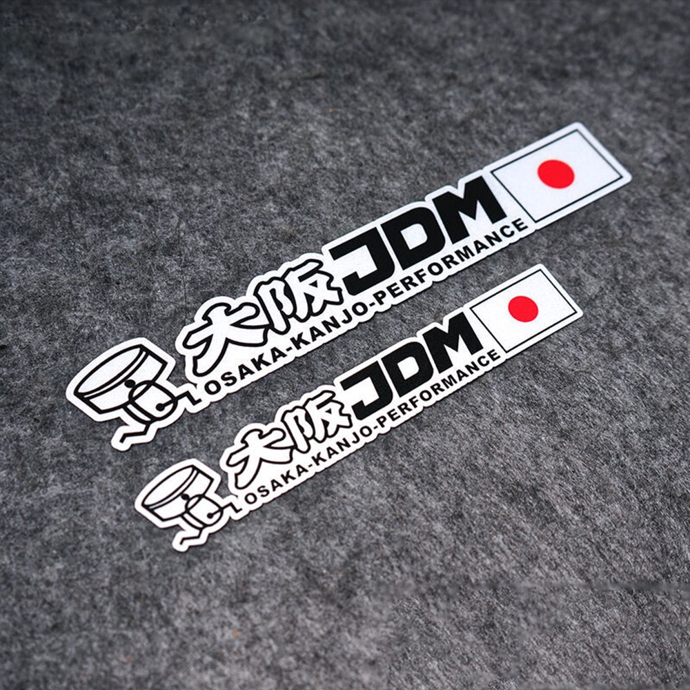 Osaka JDM Reflective Japan Modified Decoration Decal Japanese Car ...