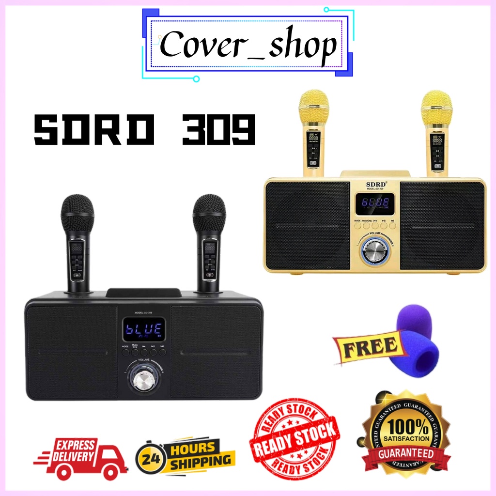 [Ready Stock] SDRD SD-309 / 319 / 319Pro / K08 / 325 /318 Wireless Bluetooth Dual Microphone ...
