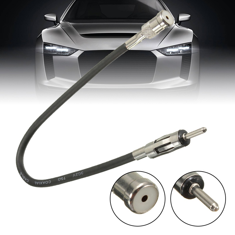 Car Radio Stereo ISO To Din Aerial Ariel Arial Cable Antenna Adaptor ...