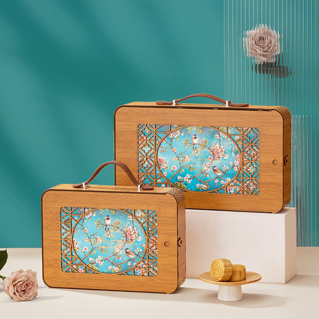 New Mid-Autumn Festival Moon Cake Gift Box Universal 6-grain 8-grain ...