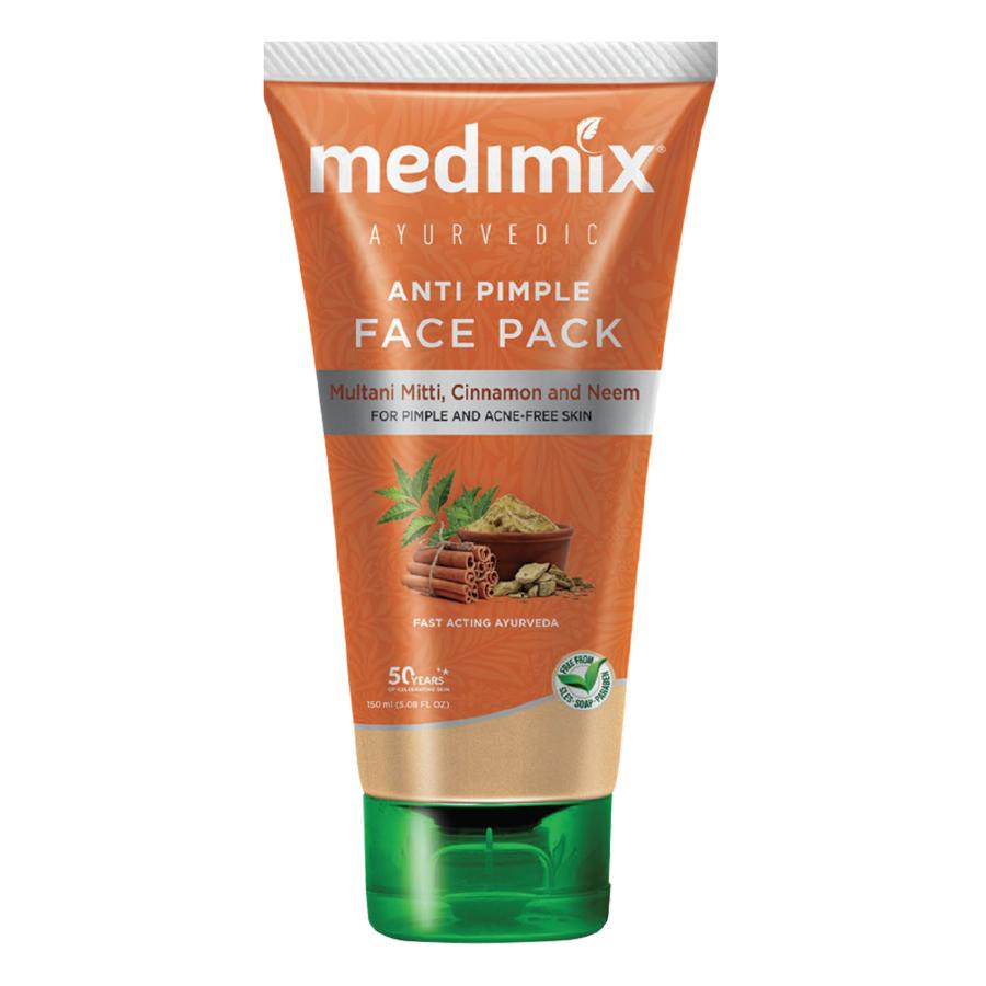 Medimix Ayurvedic Anti Pimple Face Pack - 150 ML au | Shopee Malaysia