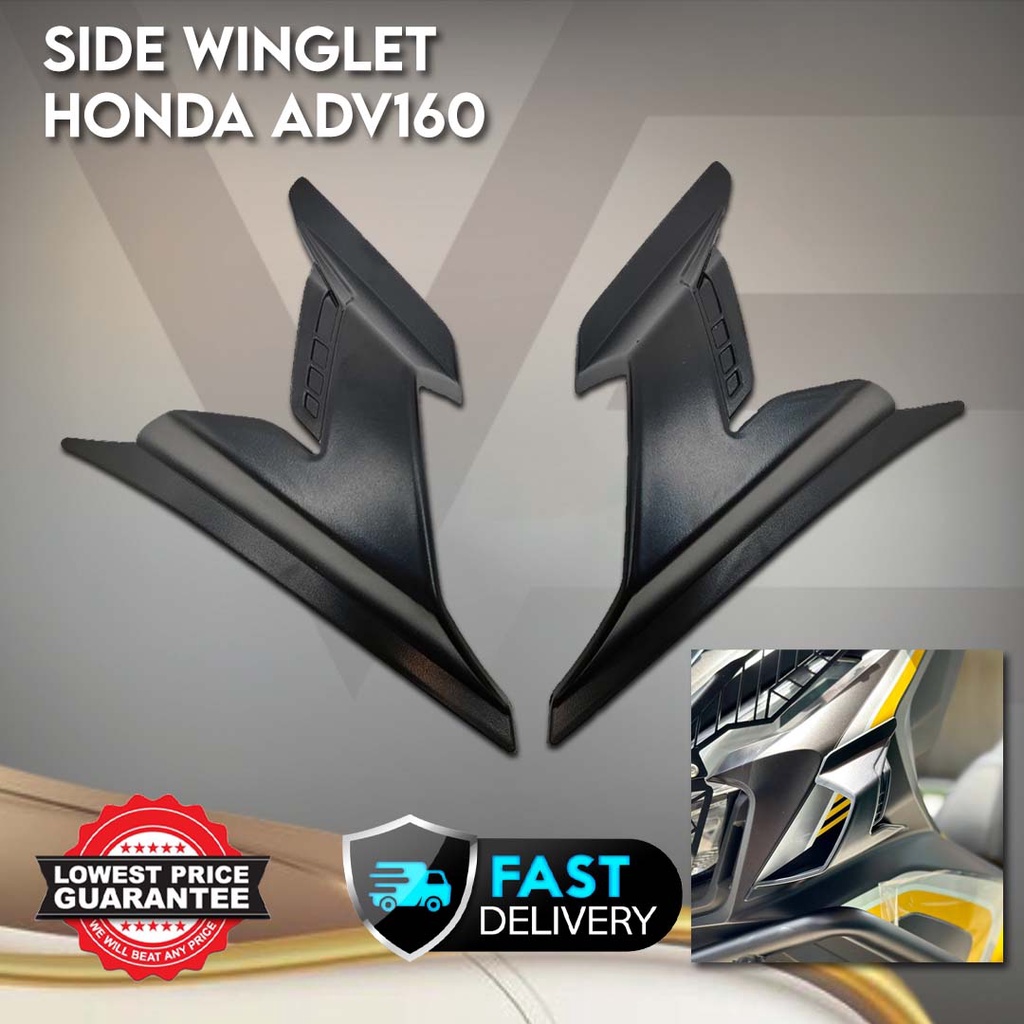 EMS SIDE WINGLET HONDA ADV160 ABS FRONT FAIRING PROTECTOR MOTORCYCLE ...