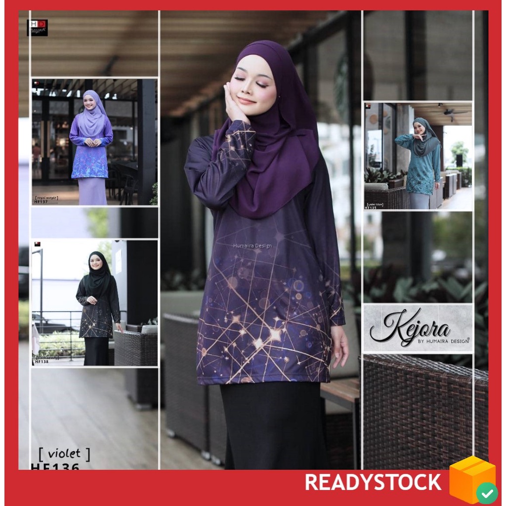 Readystock | HD KEJORA Jersi Muslimah Humaira Design | Tshirt Jersi ...