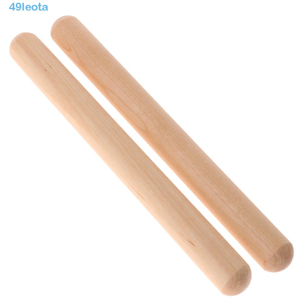 LEOTA Rhythm Sticks Kid Children Classic Rhythm Learning Wooden Claves ...