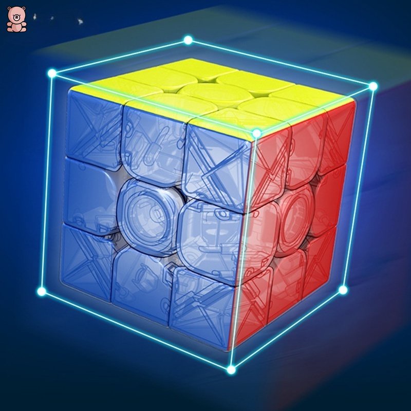 Magnetic Rubik's Cube Puzzle Rubik's Cube Professional Magnet Speed 3x3 ...
