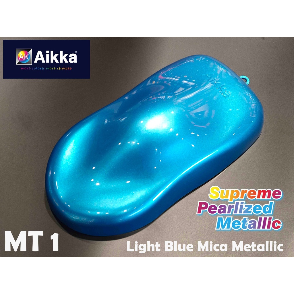 Aikka MT1 LIGHT BLUE MICA METALLIC SUPREME METALLIC 2K PAINT DIY ...