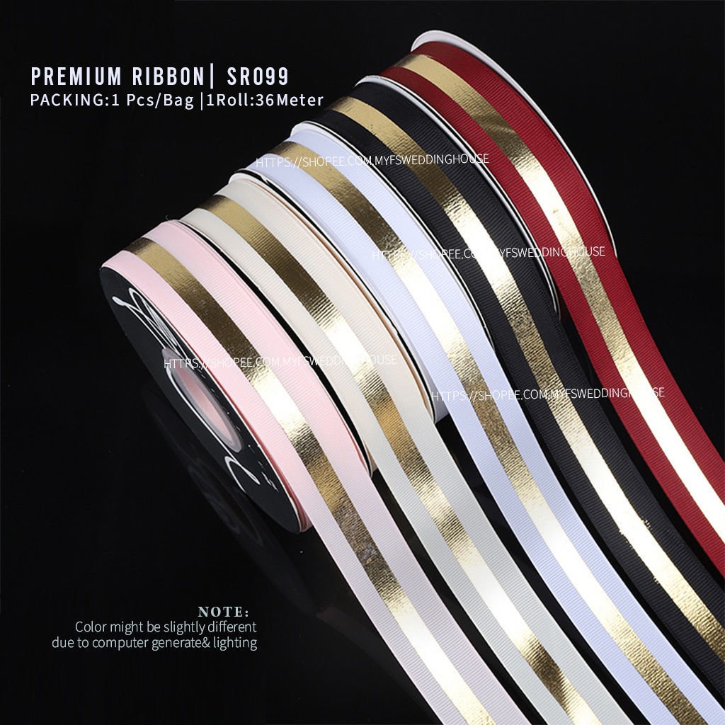 Premium Ribbon / Polyester Ribbon / Riben Gift Box / Riben Cantik ...